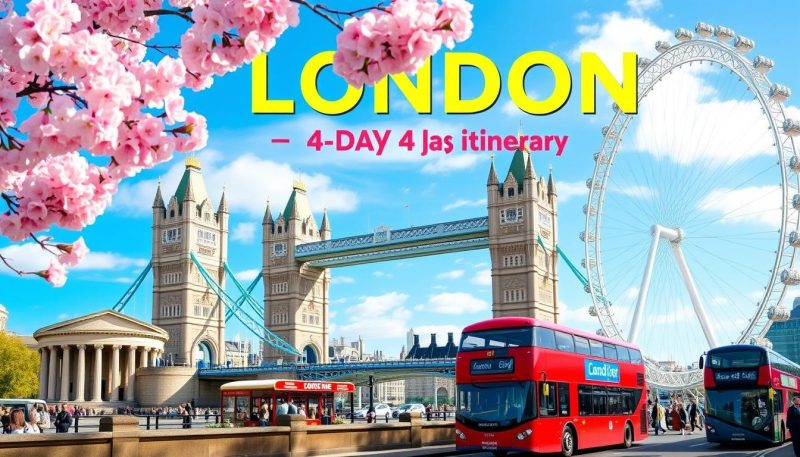 4 Days in London Itinerary 2026 (+ Interactive Map & Queue-Skip Tips ...